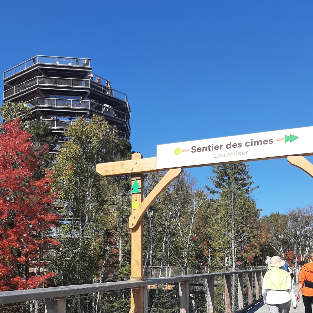 Sublime sentier des cimes dans les Laurentides Montreal Addicts